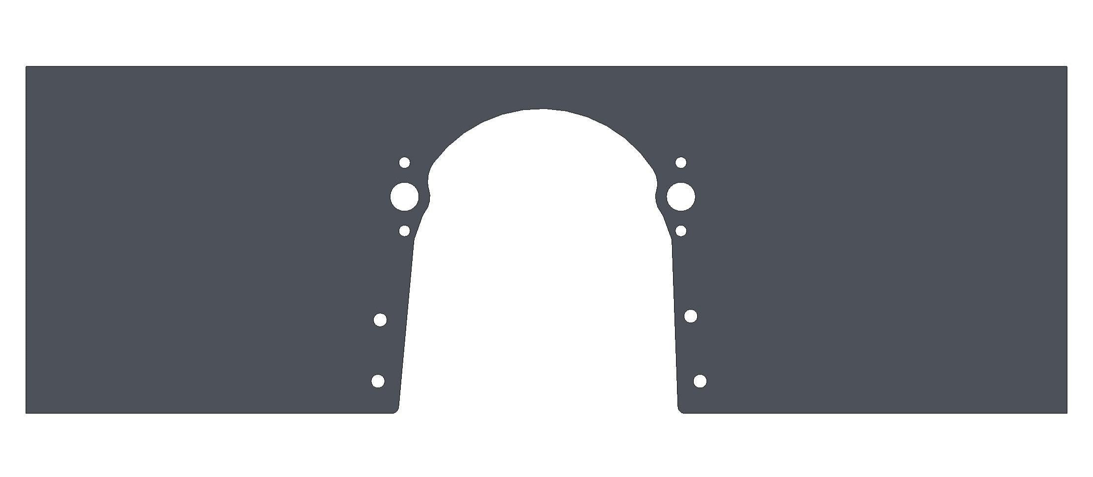 Big Block Chevy Front Motor Plate