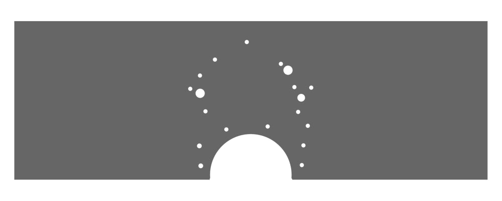 351C Ford Front Motor Plate