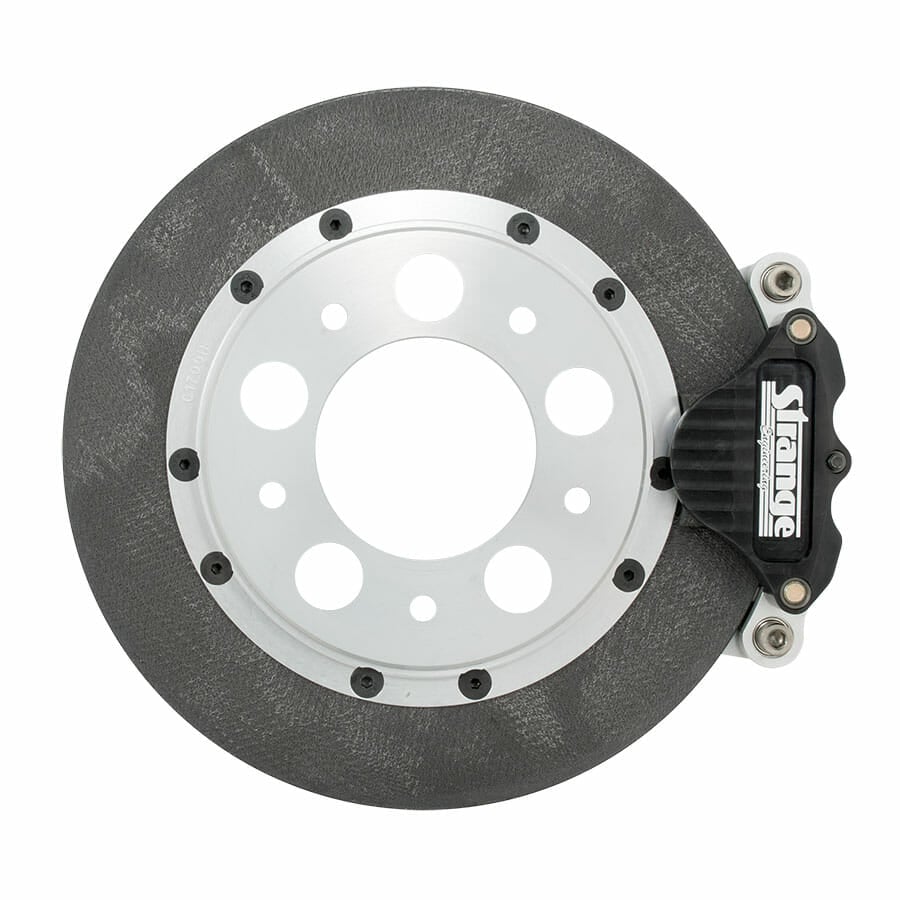 Strange Front Carbon Brake Kit | For Lamb Struts with Spindle Mount Wh
