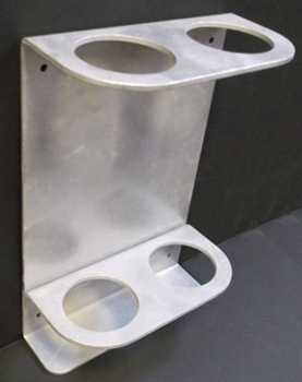 Bottle Rack - Dual - 3/4 Lbs CO2