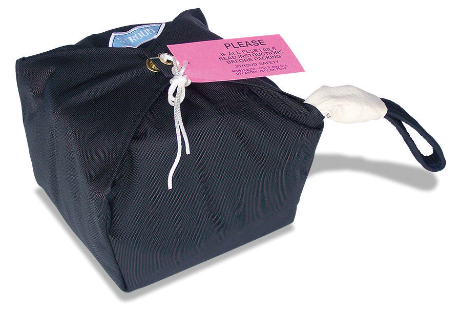 Parachute Pack-Black 9X9X6